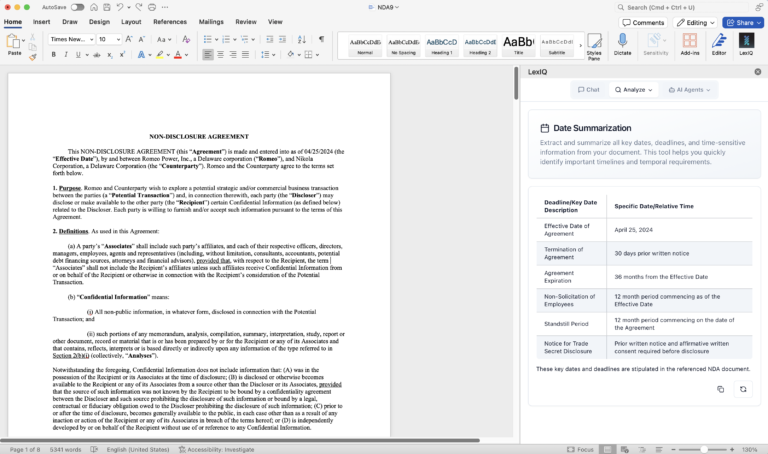 LexIQ - AI Agents for Contract Drafting & Review
